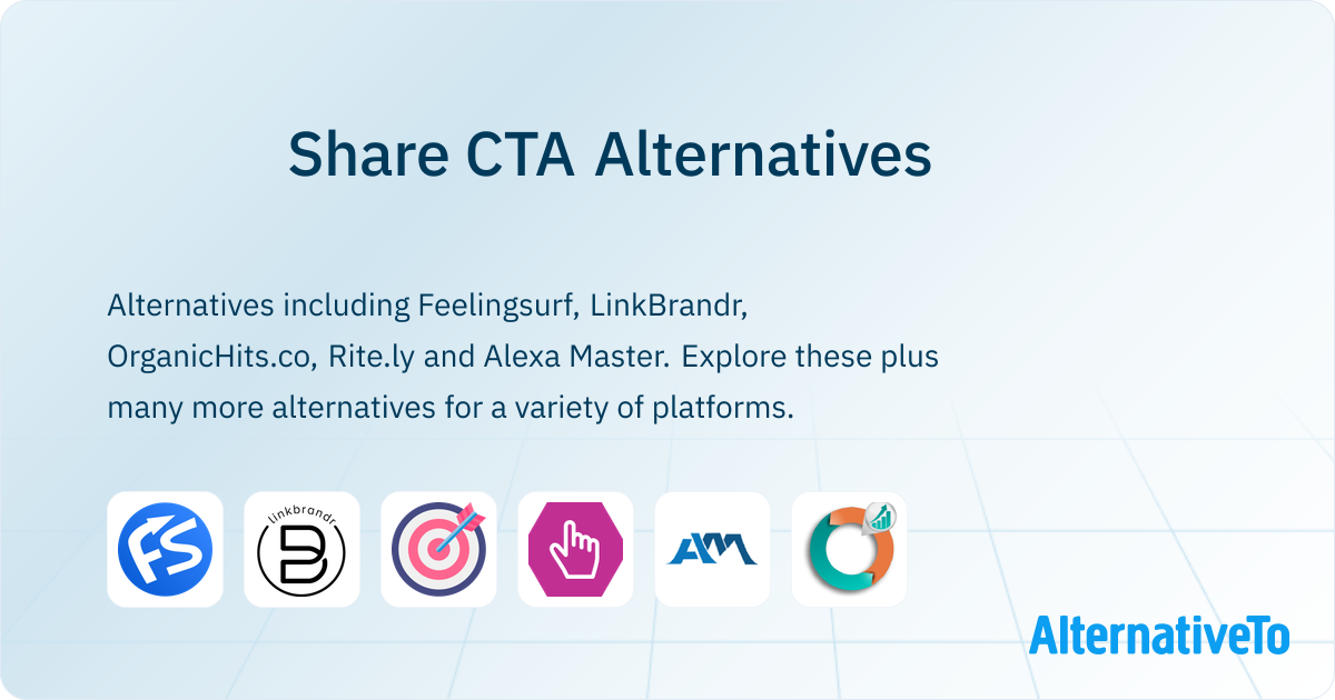 Share CTA Alternatives - Explore Similar Sites & Apps | AlternativeTo