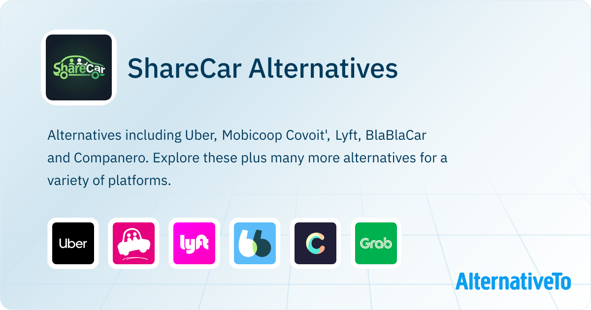 ShareCar Alternatives and Similar Apps | AlternativeTo