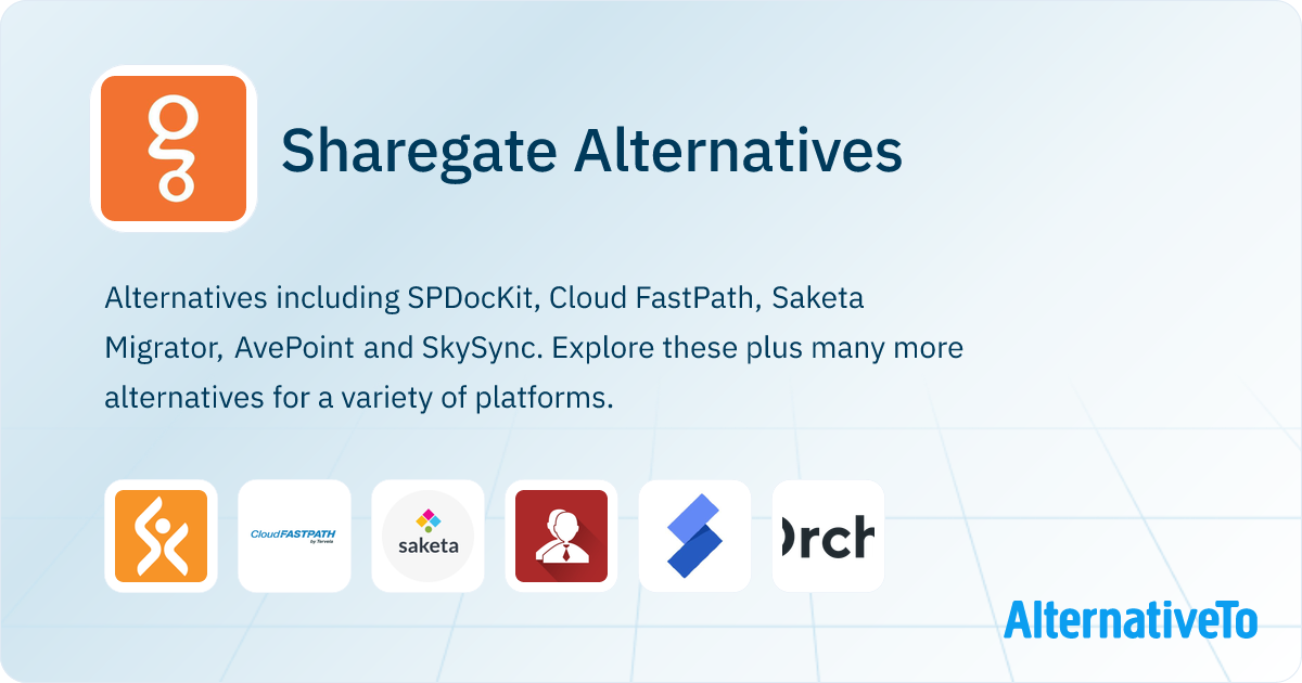 Sharegate Alternatives - Explore Similar Software | AlternativeTo