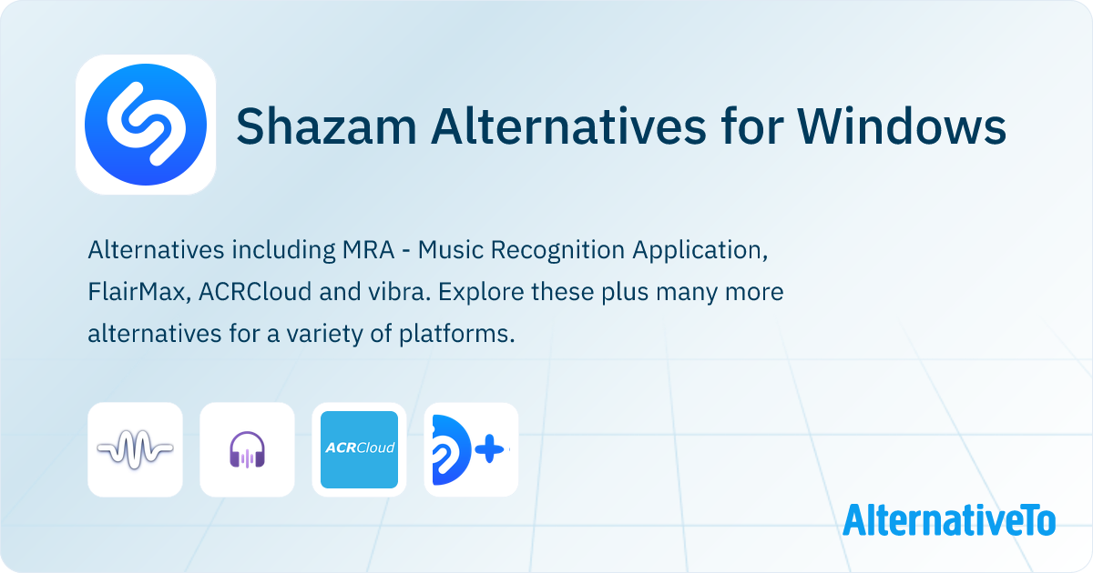 Shazam Alternatives for Windows: Top 4 Music Recognition Apps ...