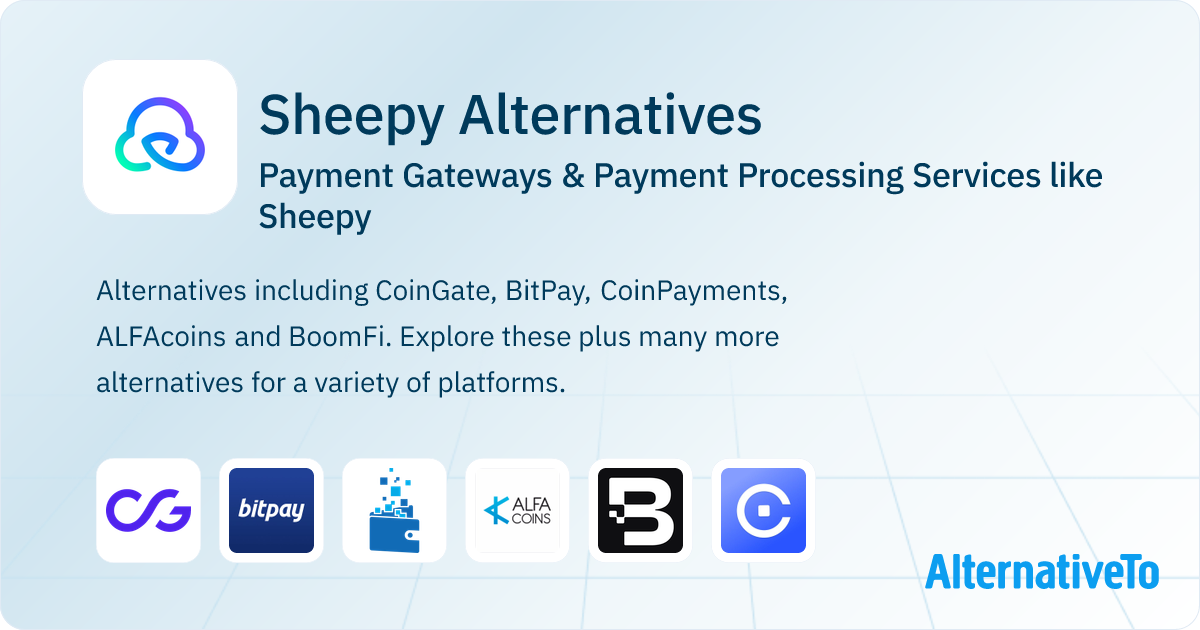 Sheepy Alternatives: Top 6 Payment Gateways | AlternativeTo