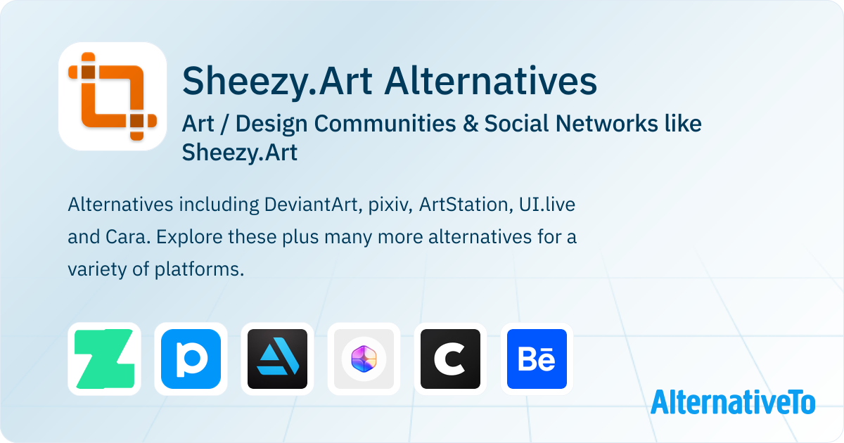 Sheezy.Art Alternatives: Top 23 Art / Design Communities | AlternativeTo