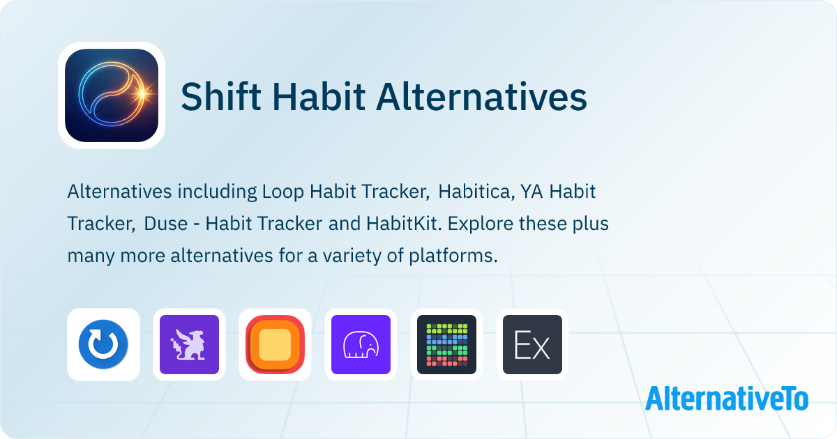 Shift Habit Alternatives and Similar Apps | AlternativeTo