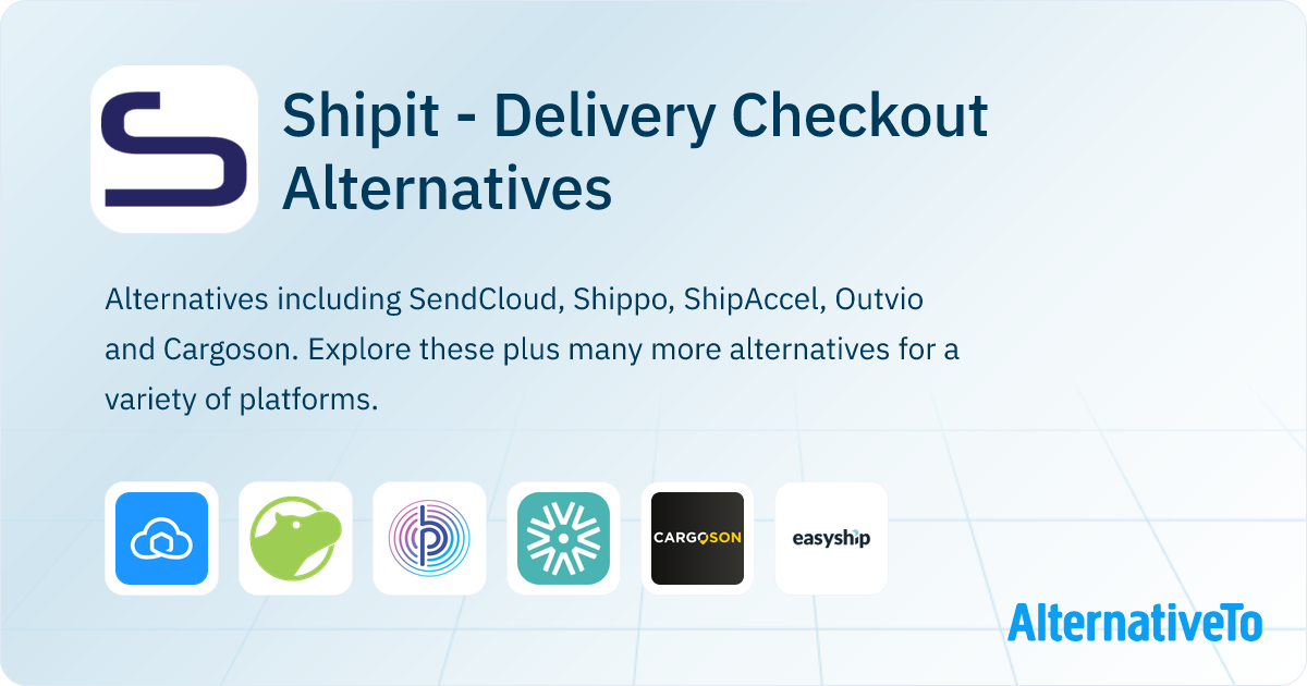 Shipit - Delivery Checkout Alternatives - Explore Similar Sites & Apps ...