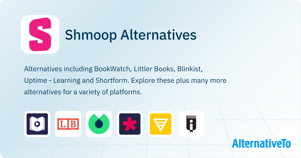 Shmoop Alternatives - Explore Similar Sites & Apps | AlternativeTo