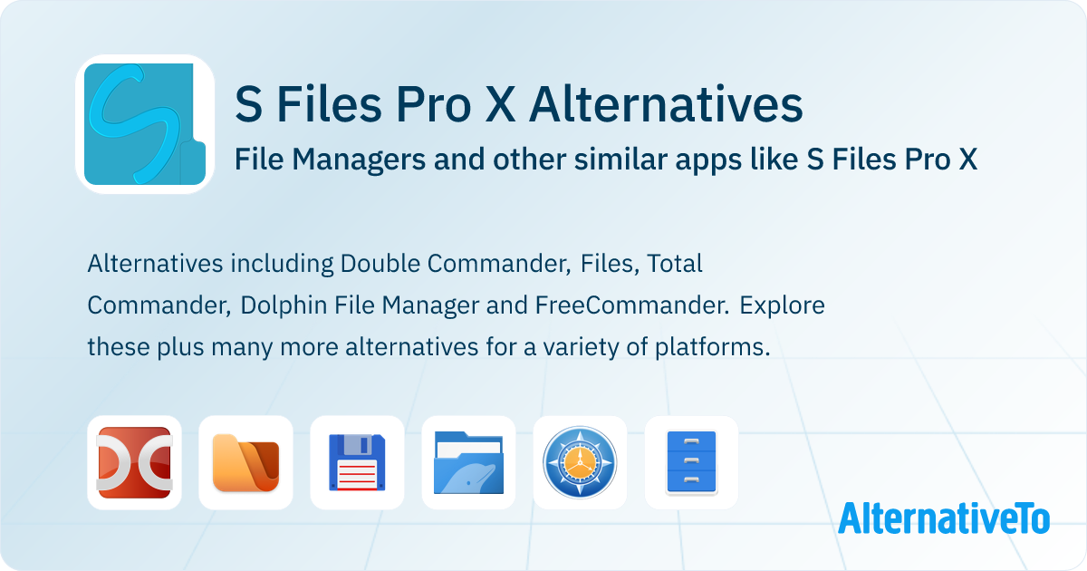 S Files Pro X Alternatives: Top 12 File Managers & Similar Apps ...