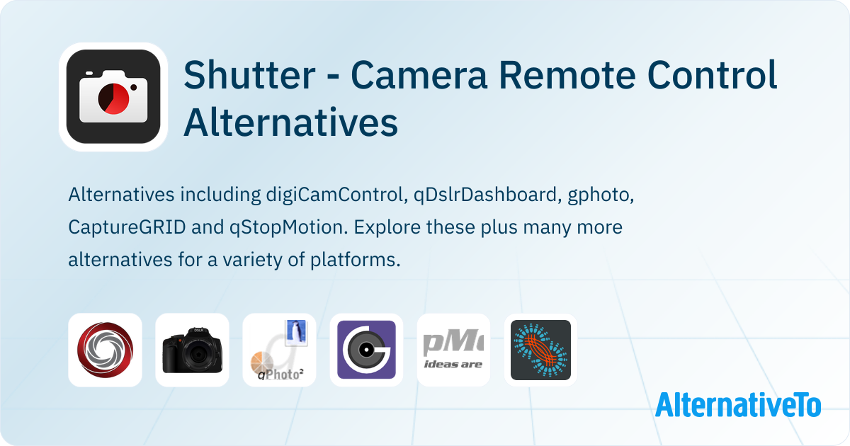 Shutter - Camera Remote Control Alternatives - Explore Similar Apps ...