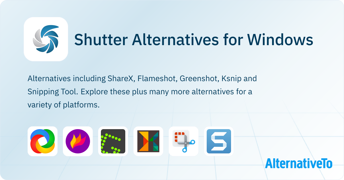 Shutter Alternatives for Windows: Top 12 Screenshot Capture Tools ...