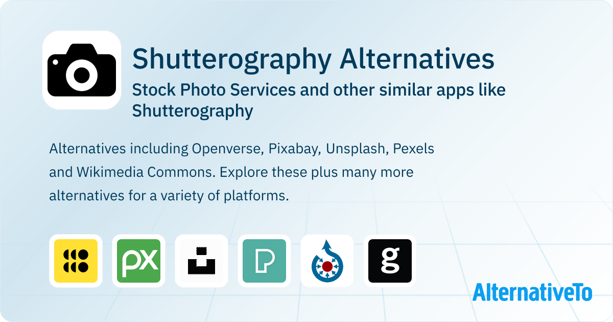 Shutterography Alternatives: Top 12 Stock Photo Services & Similar ...
