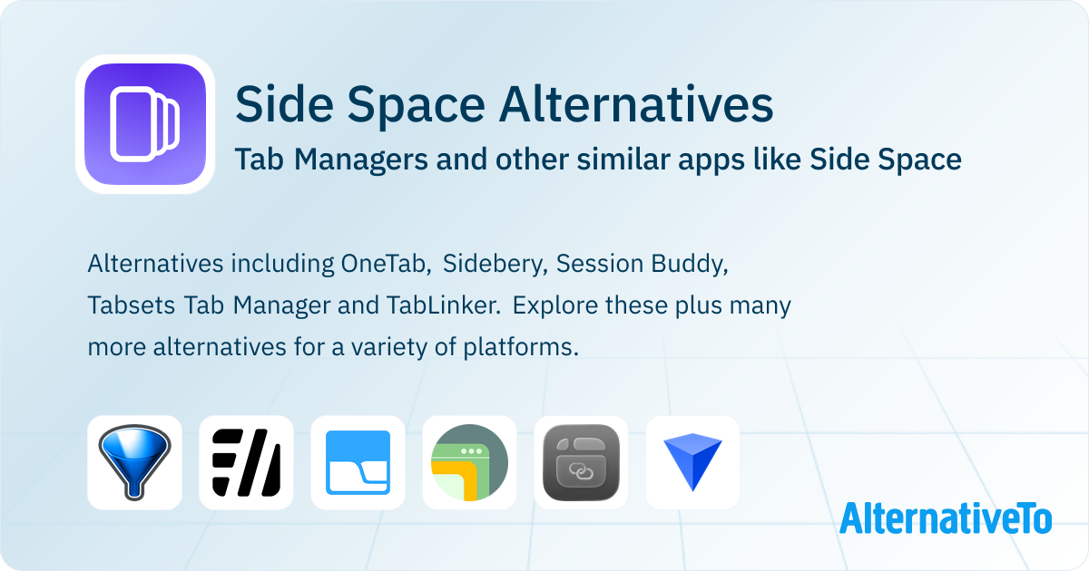 Side Space Alternatives: Top 8 Tab Managers & Similar Apps | AlternativeTo