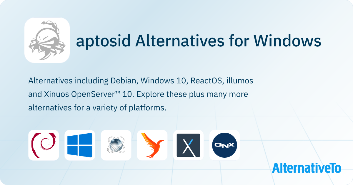 aptosid Alternatives for Windows: Top 7 Operating Systems & Similar ...