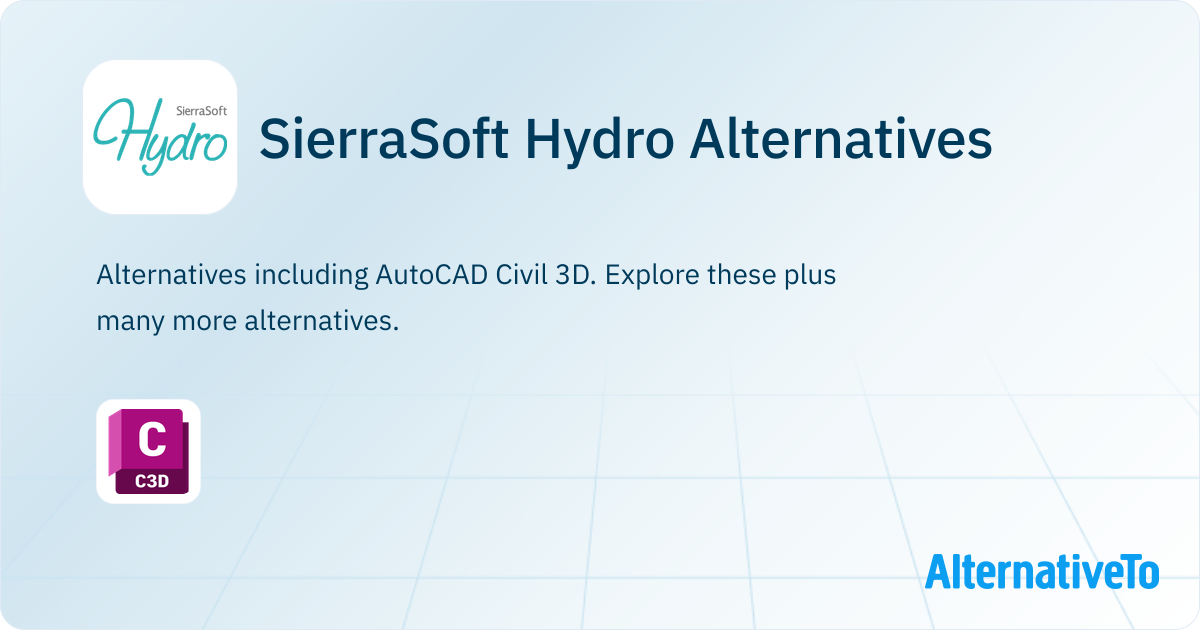 SierraSoft Hydro Alternatives - Explore Similar Software | AlternativeTo