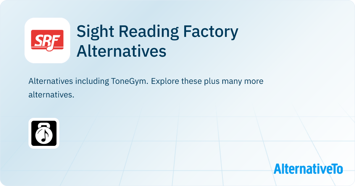 Sight Reading Factory Alternatives - Explore Similar Apps & Services ...
