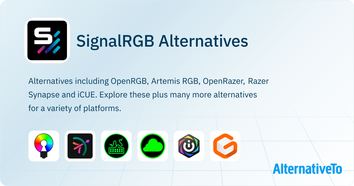 SignalRGB Alternatives - Explore Similar Software | AlternativeTo