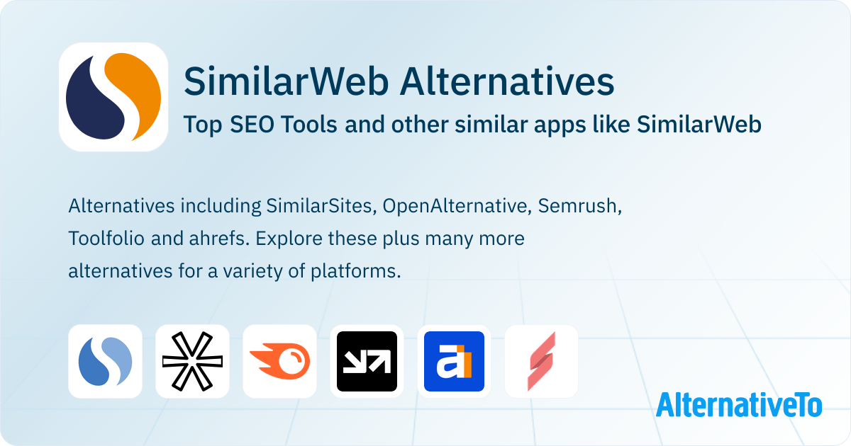 Great SimilarWeb Alternatives: Top SEO Tools in 2026 | AlternativeTo