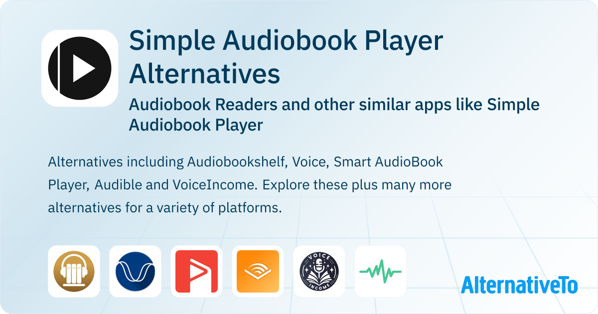 Simple Audiobook Player Alternatives: Top 14 Audiobook Readers ...