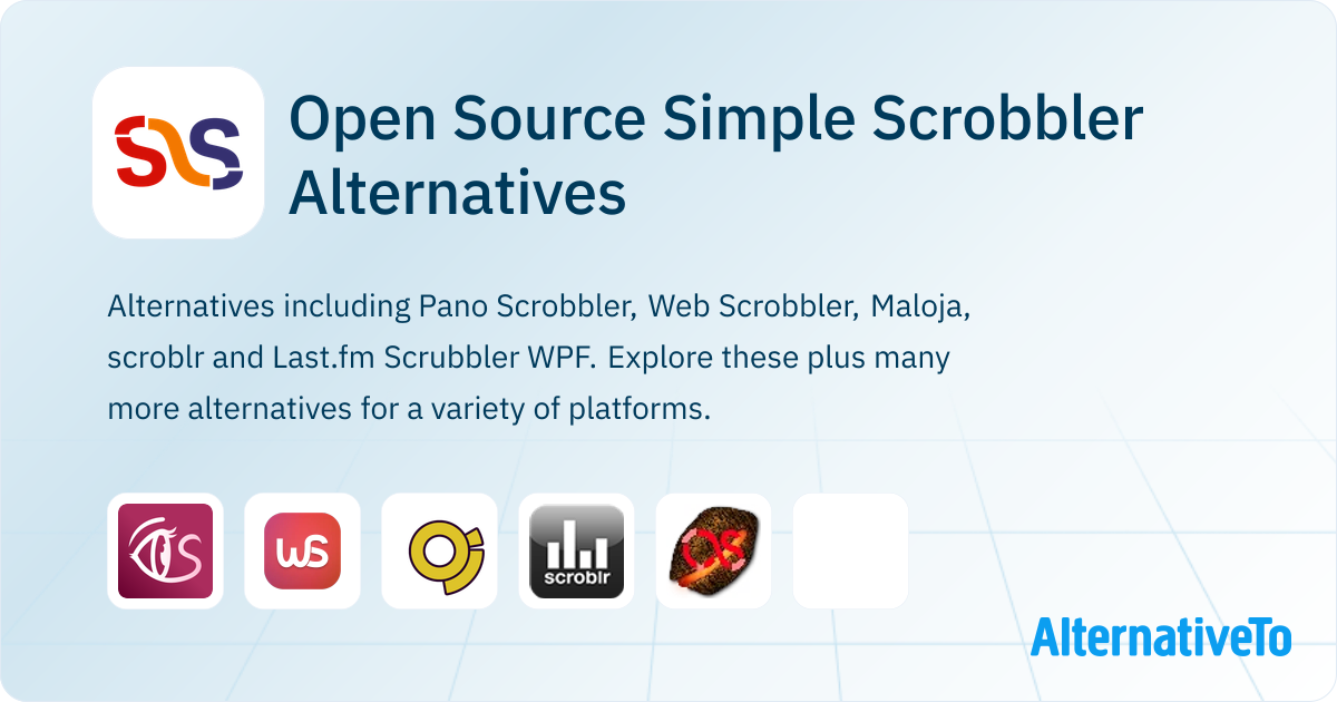 Open Source Simple Scrobbler Alternatives | AlternativeTo
