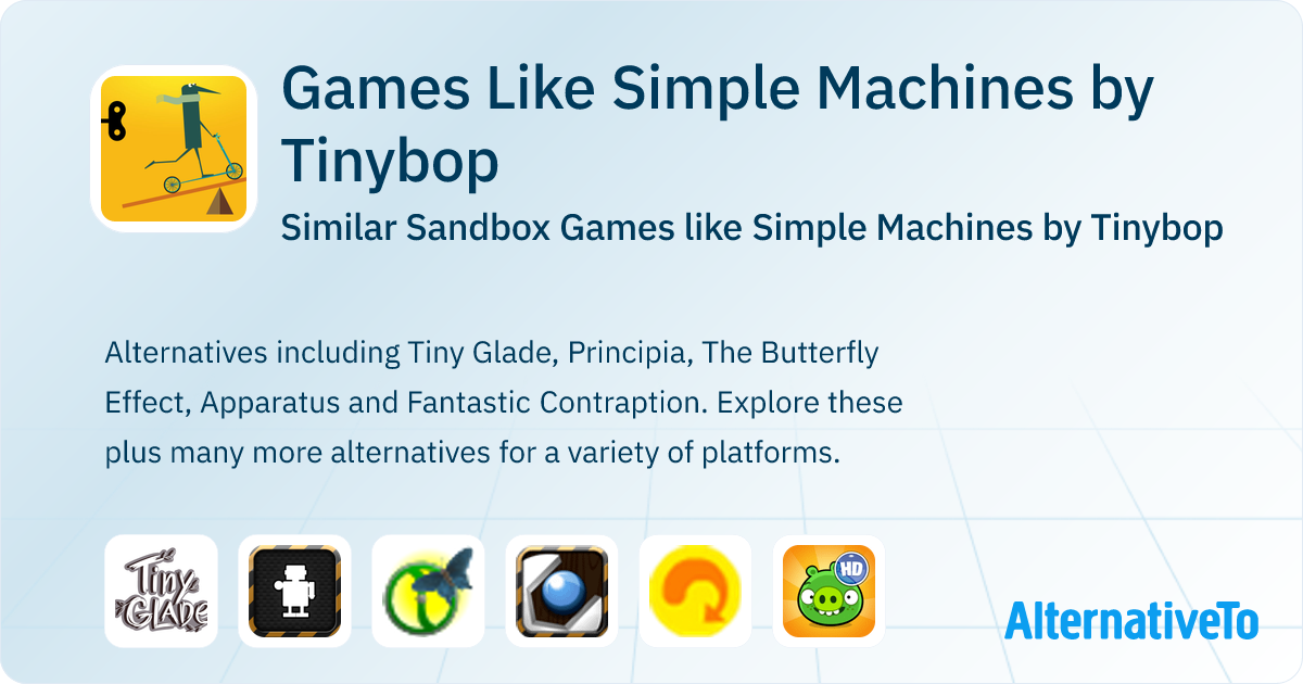 Games Like Simple Machines by Tinybop: Similar Sandbox Games 2025 ...