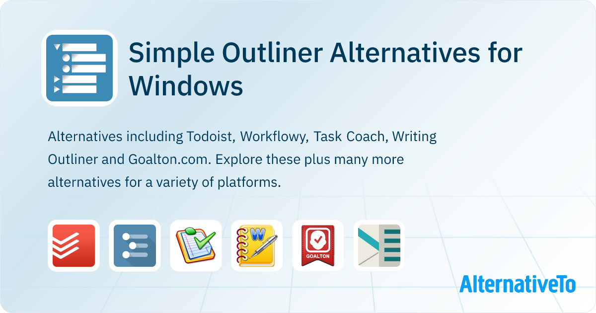 Simple Outliner Alternatives for Windows: Top 8 Note-taking Tools ...