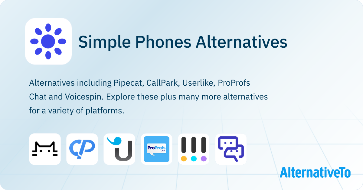 Simple Phones Alternatives - Explore Similar Sites & Apps | AlternativeTo