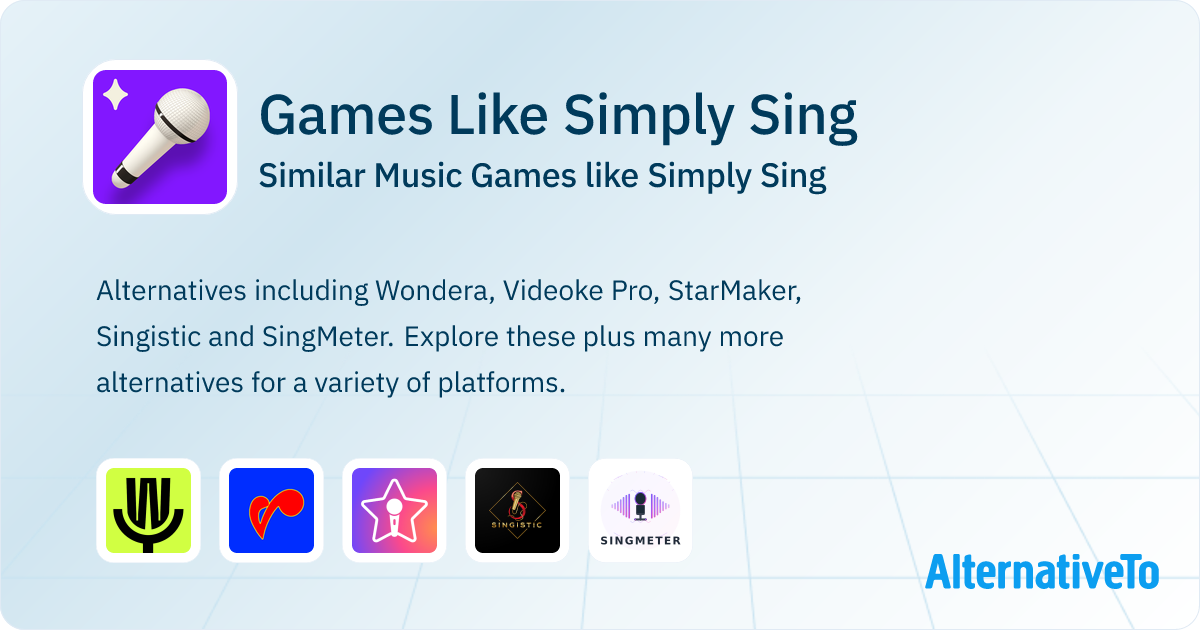 Games Like Simply Sing: Similar Music Games 2025 | AlternativeTo