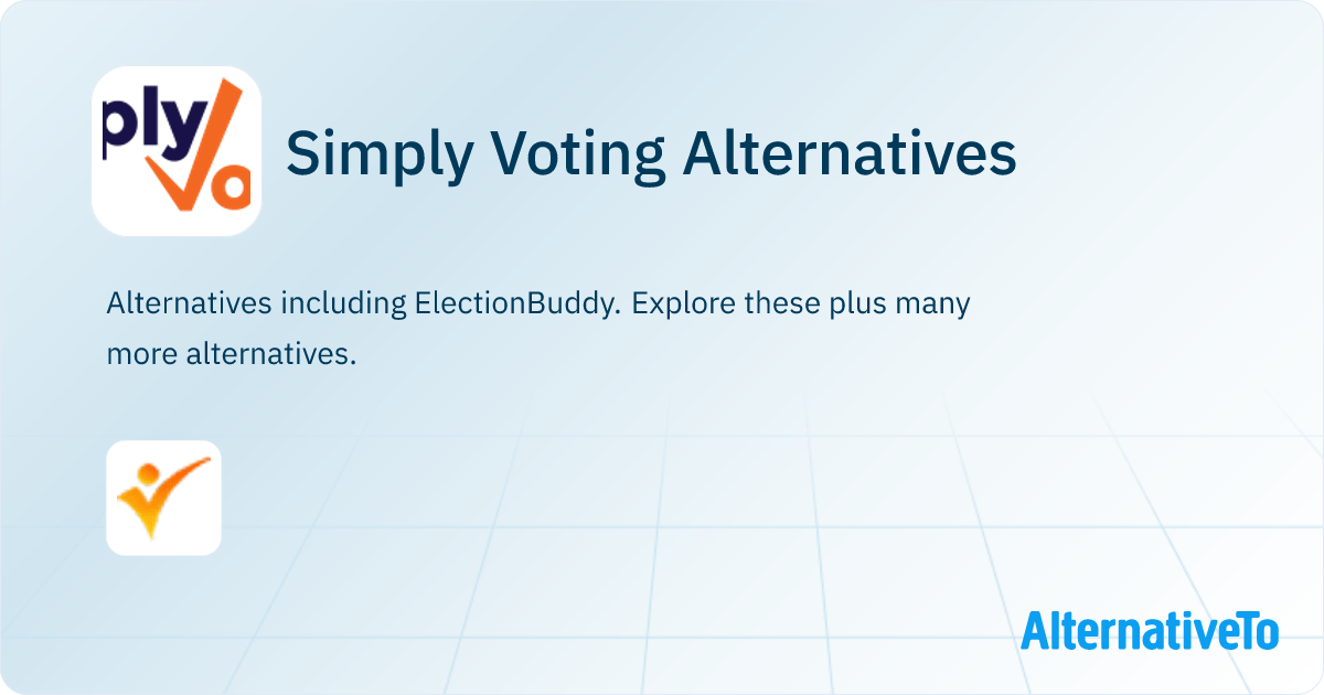 Simply Voting Alternatives - Explore Similar Sites & Apps | AlternativeTo