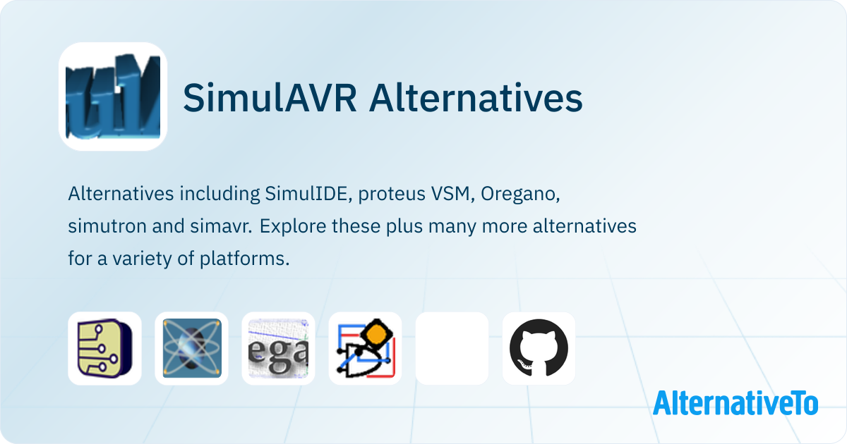 SimulAVR Alternatives - Explore Similar Software | AlternativeTo