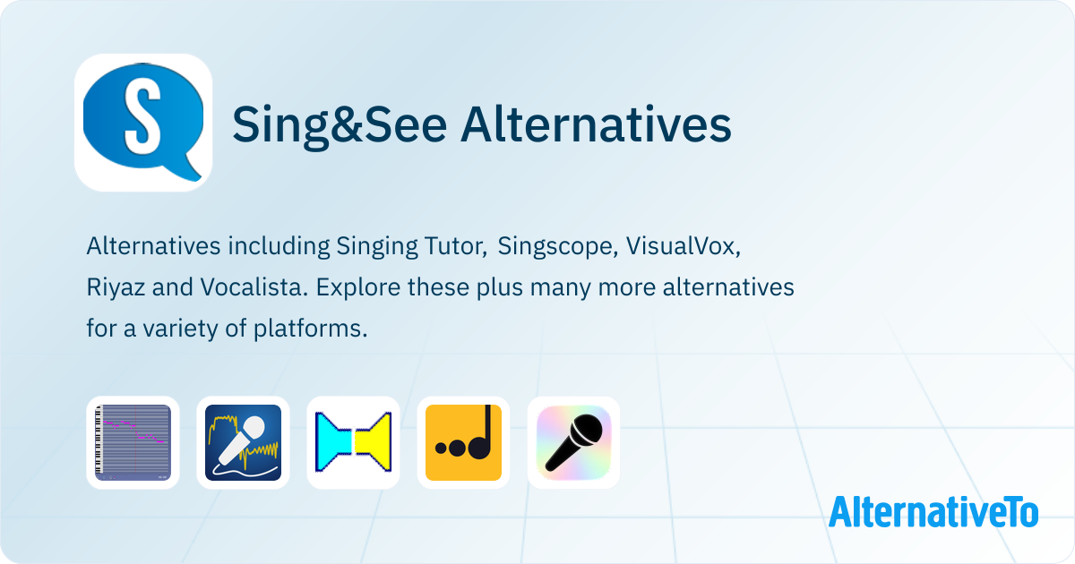 Sing&See Alternatives - Explore Similar Software | AlternativeTo