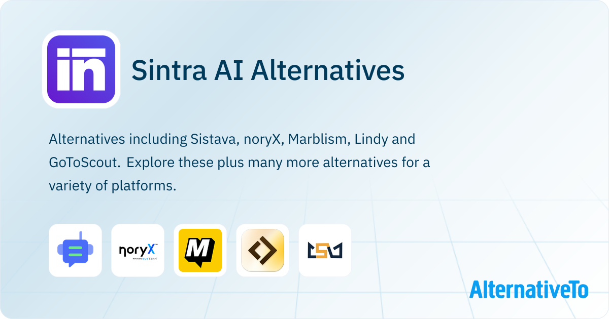 Sintra AI Alternatives - Explore Similar Apps & Services | AlternativeTo
