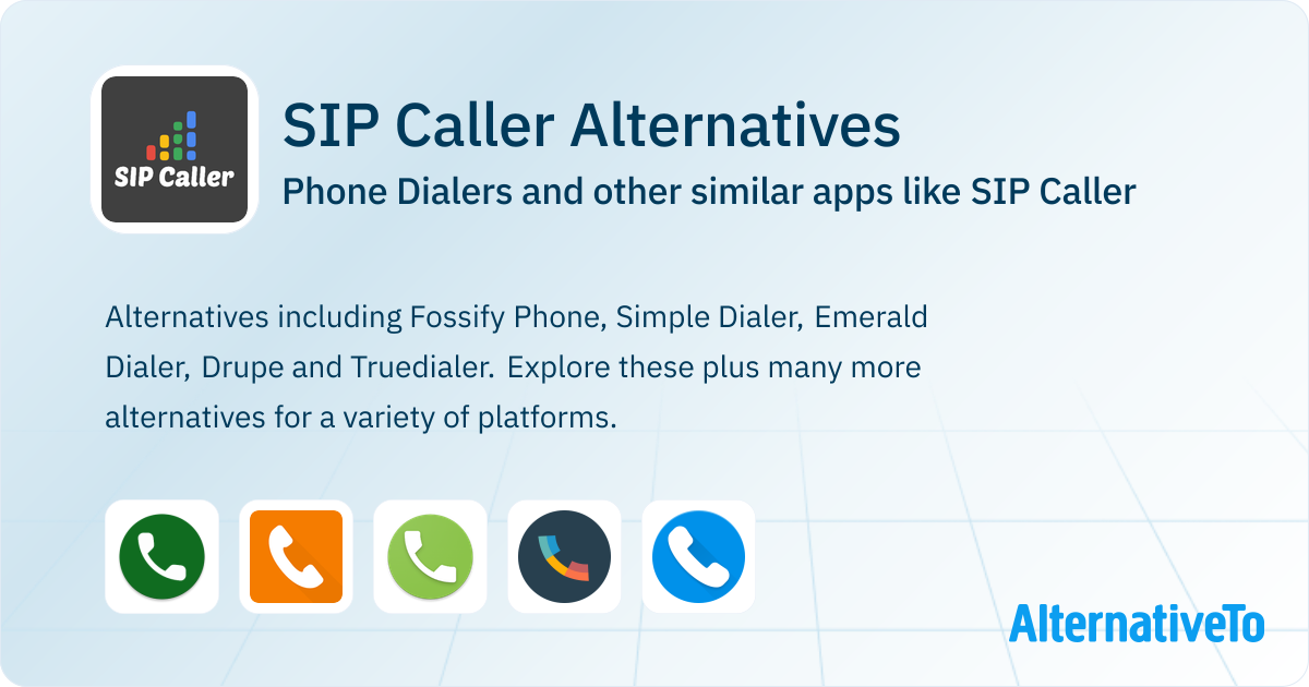 SIP Caller Alternatives: Top 5 Phone Dialers & Similar Websites ...