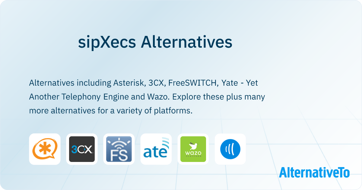 sipXecs Alternatives - Explore Similar Software | AlternativeTo