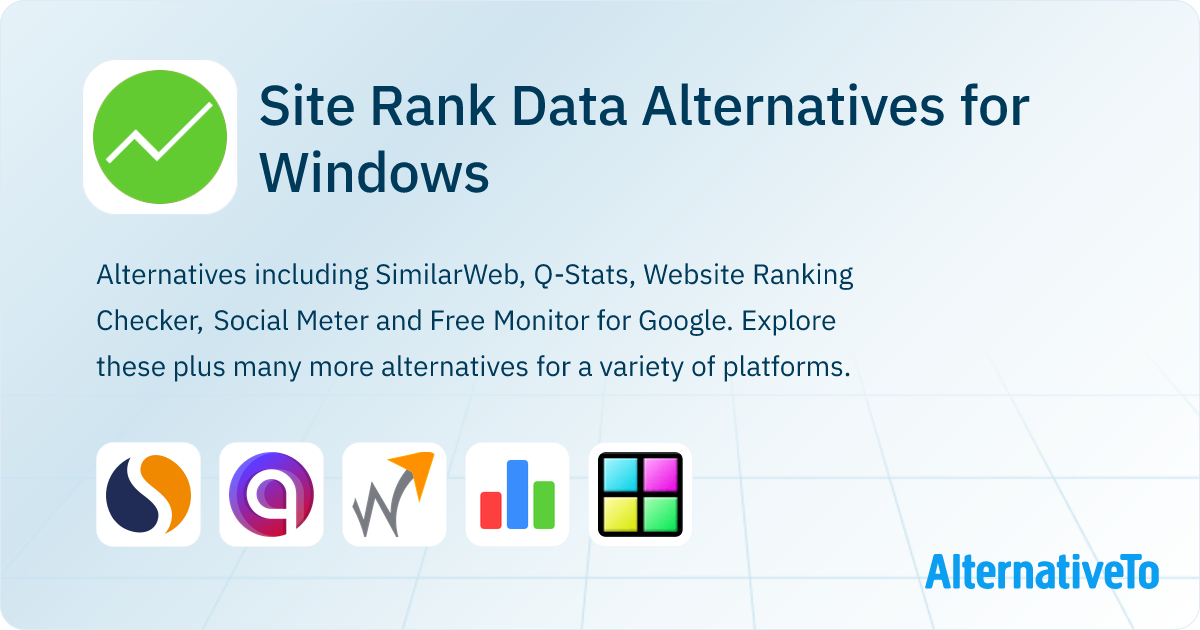 Site Rank Data Alternatives for Windows | AlternativeTo