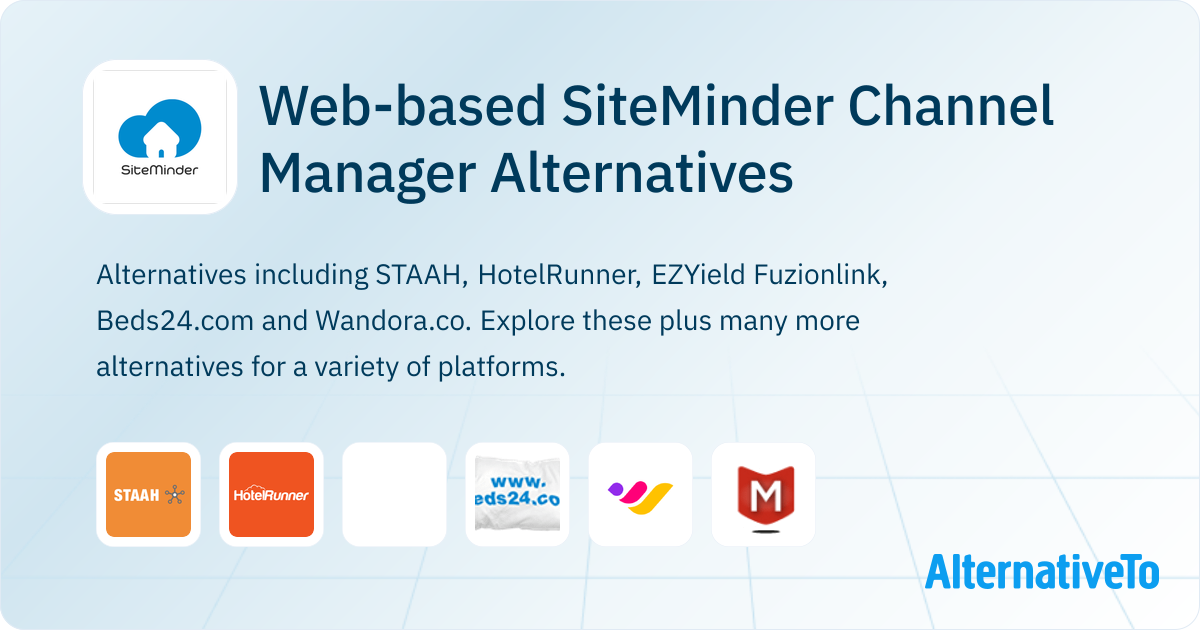 SiteMinder Channel Manager Alternatives: Top 7 Web-based Hotel ...