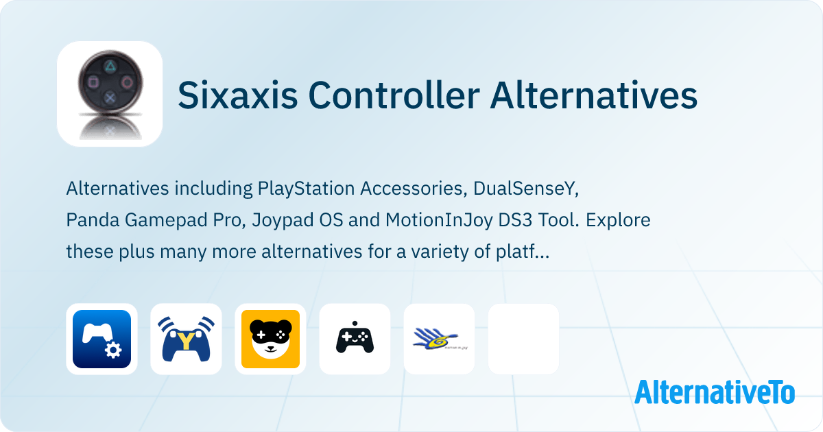 Sixaxis Controller Alternatives - Explore Similar Apps | AlternativeTo