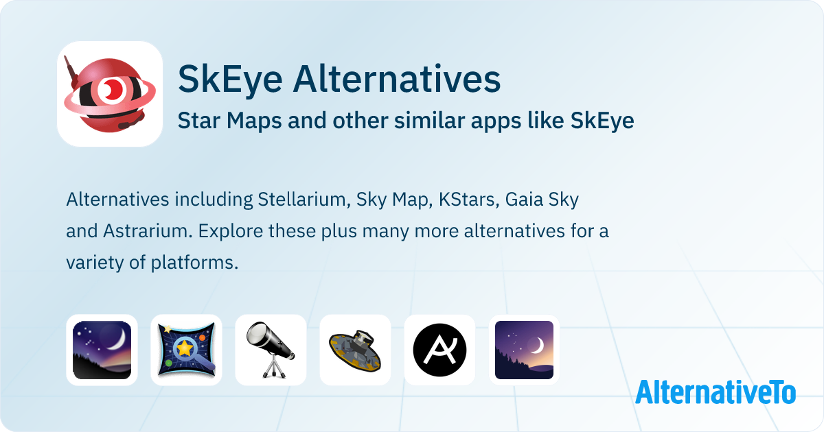 SkEye Alternatives: Top 12 Star Maps & Similar Apps | AlternativeTo