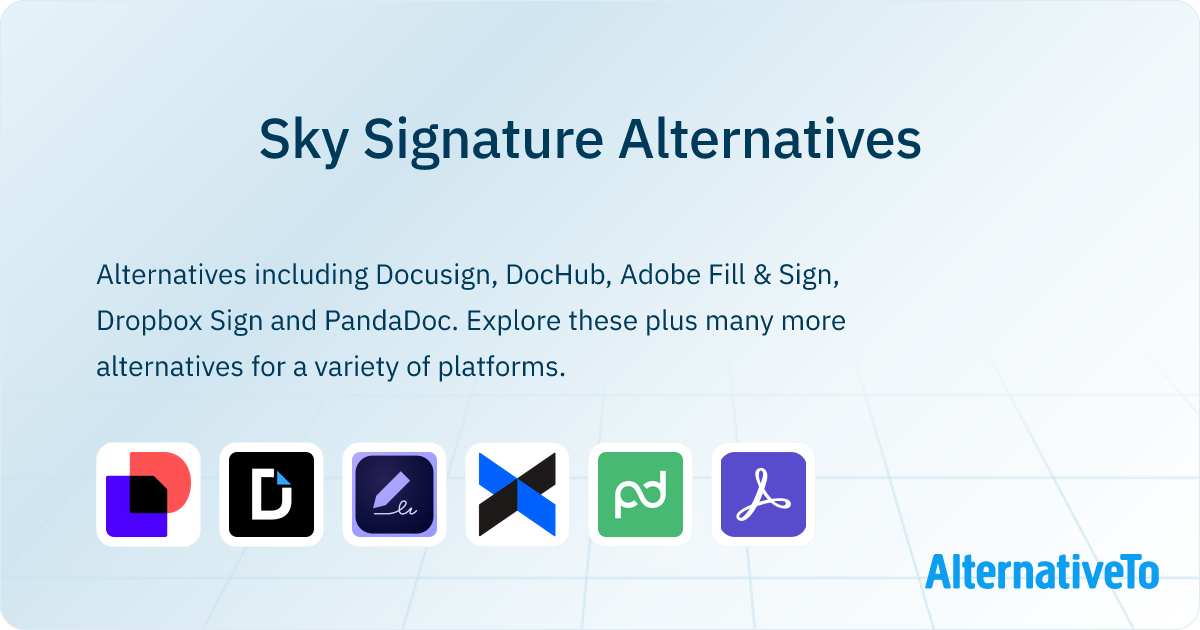 Sky Signature Alternatives - Explore Similar Apps & Services ...