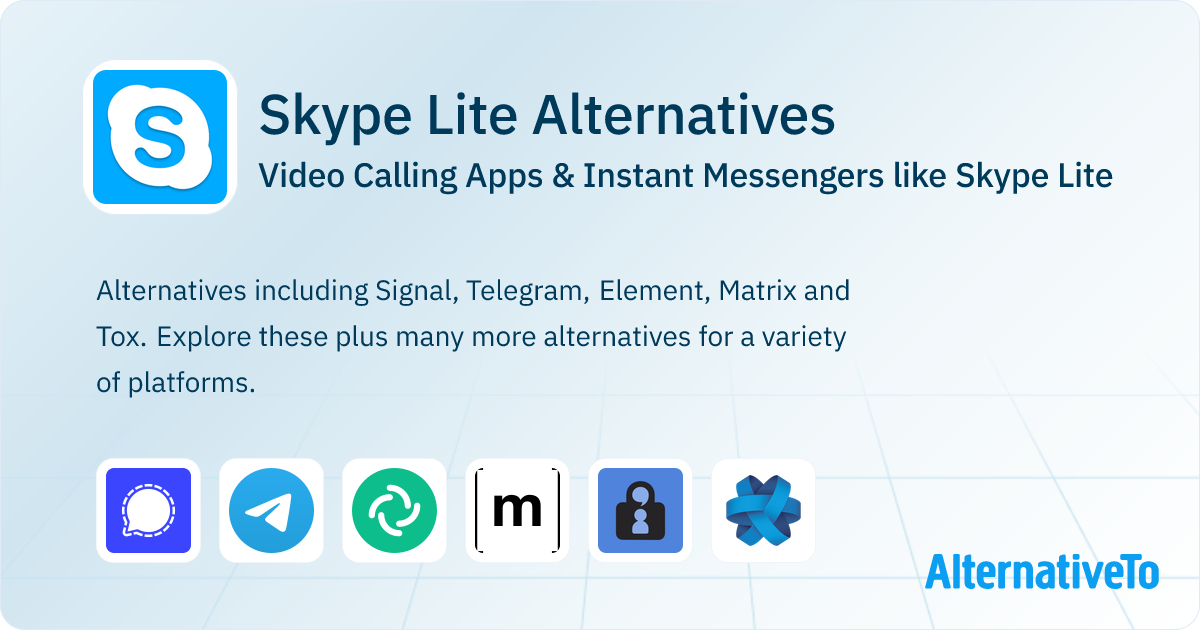 Skype Lite Alternatives: Top 12 Video Calling Apps | AlternativeTo
