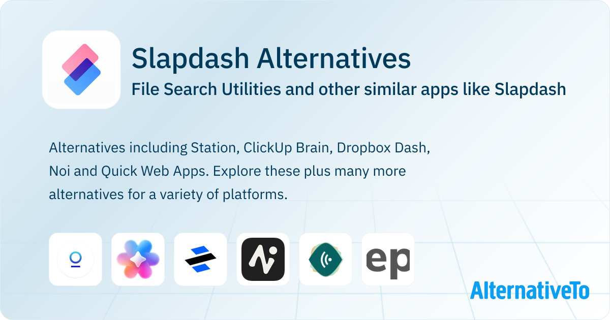 Slapdash Alternatives: Top 6 File Search Utilities & Similar Apps ...