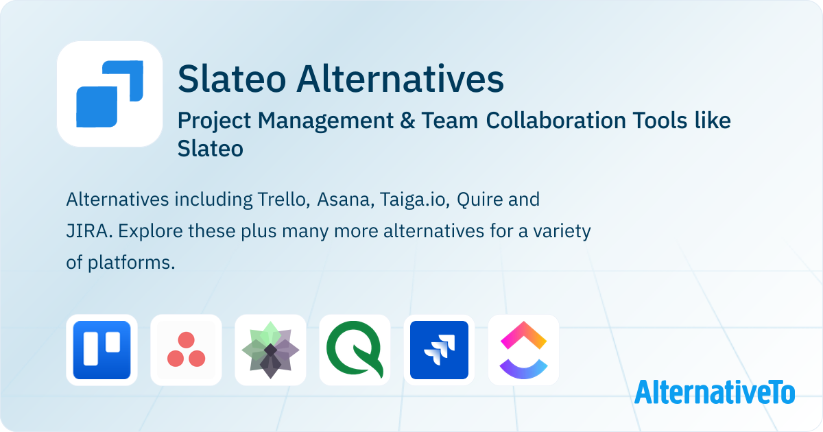 Slateo Alternatives: Top 12 Project Management Tools | AlternativeTo