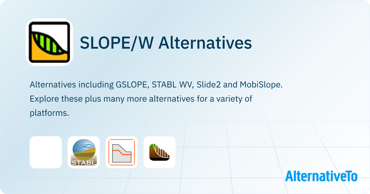 SLOPE/W Alternatives - Explore Similar Software | AlternativeTo