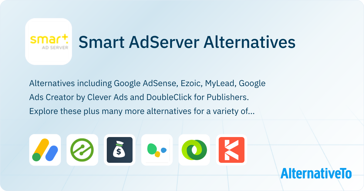 Smart AdServer Alternatives - Explore Similar Sites & Apps | AlternativeTo