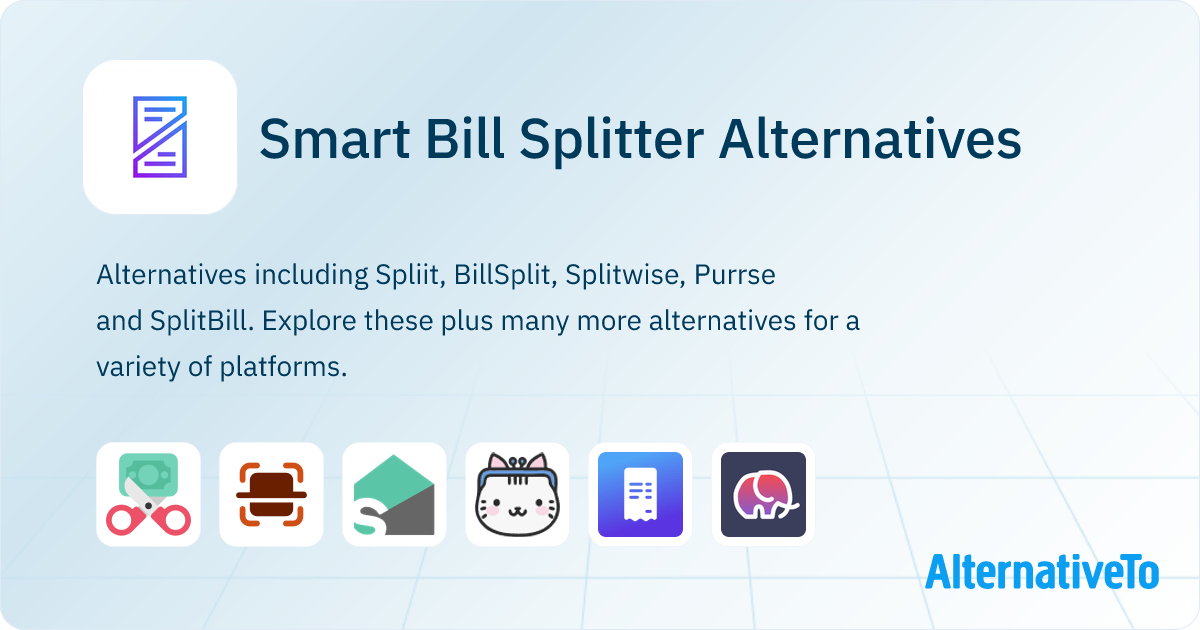 Smart Bill Splitter Alternatives - Explore Similar Sites & Apps ...