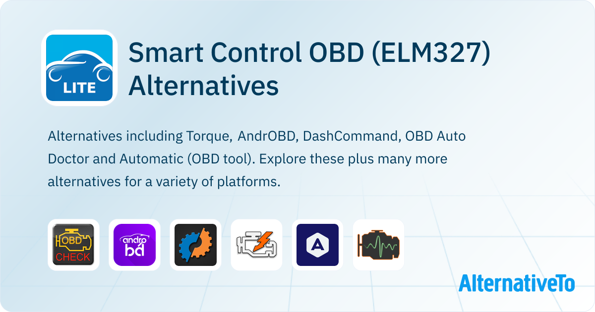 Smart Control OBD (ELM327) Alternatives - Explore Similar Apps ...