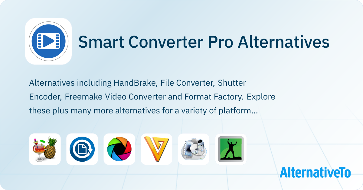 Smart Converter Pro Alternatives - Explore Similar Software | AlternativeTo