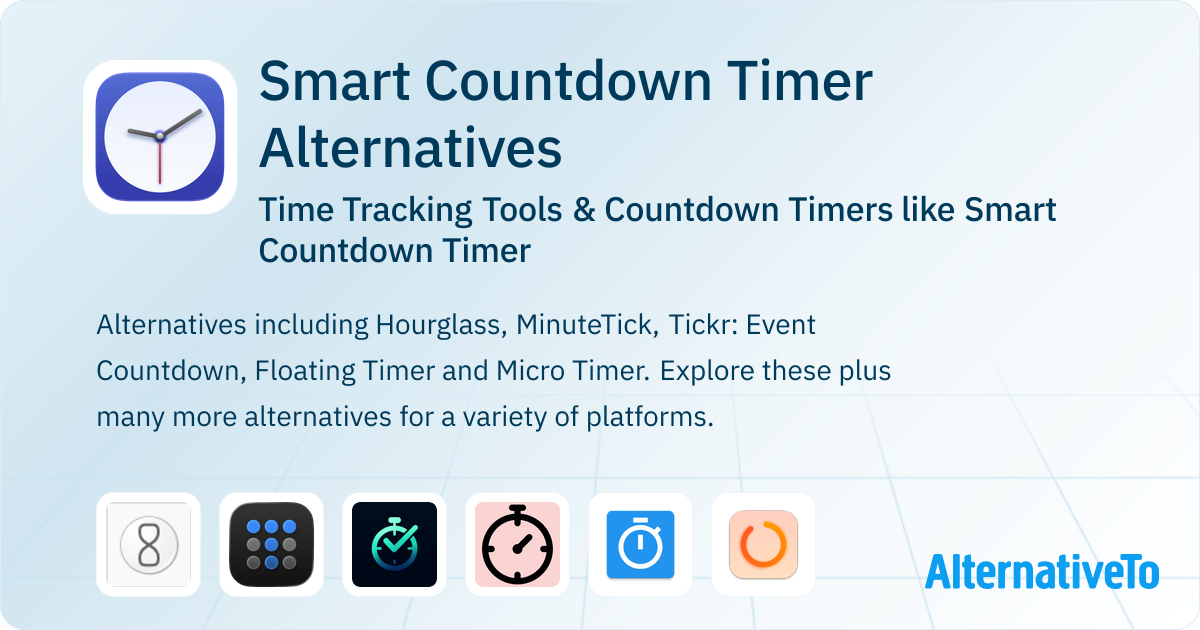Smart Countdown Timer Alternatives: Top 12 Time Tracking Tools ...
