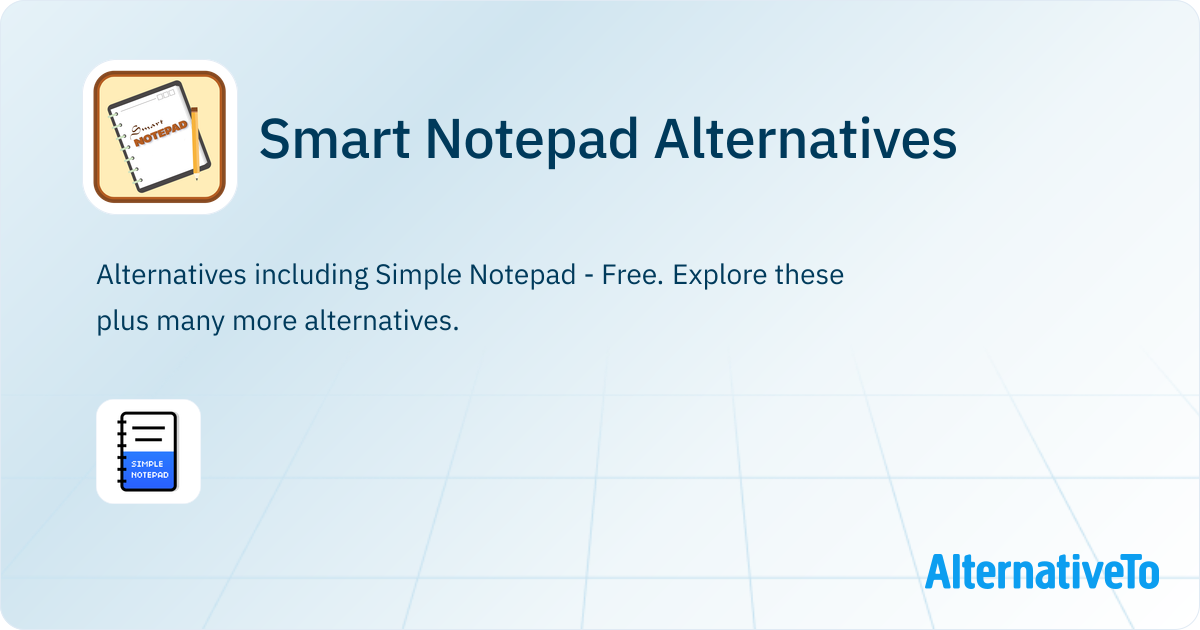 Smart Notepad Alternatives and Similar Apps | AlternativeTo