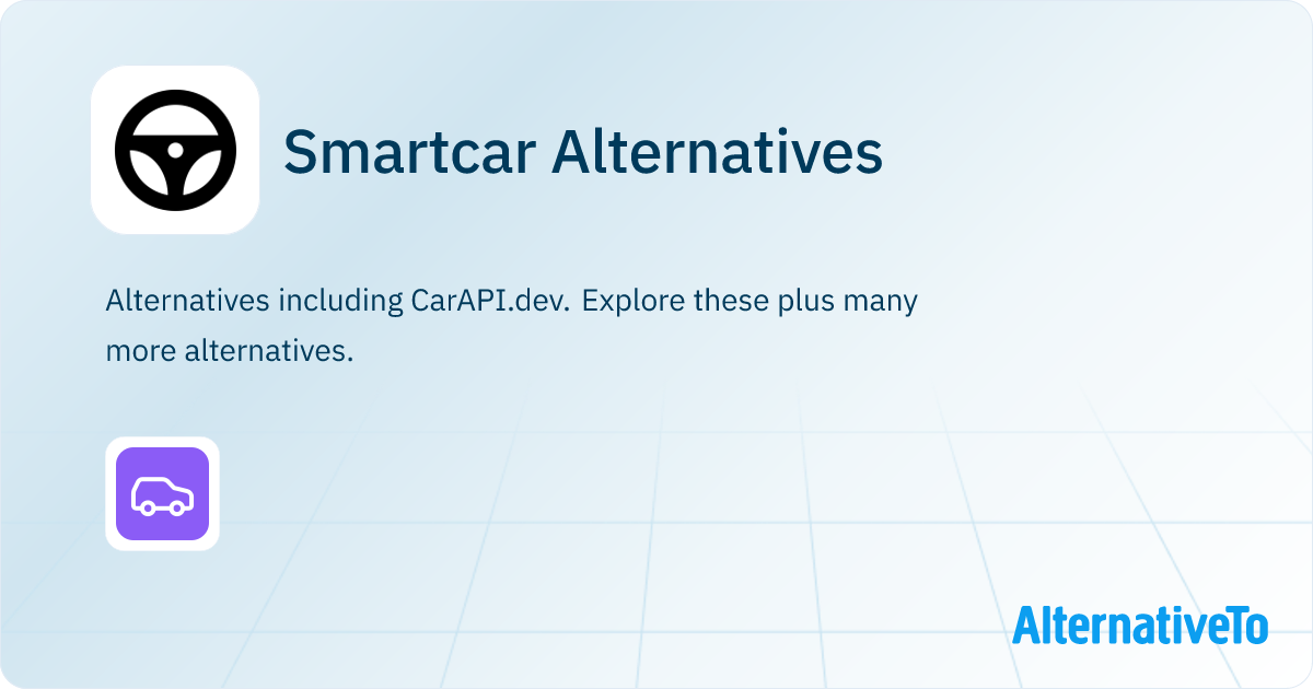 Smartcar Alternatives - Explore Similar Apps & Services | AlternativeTo
