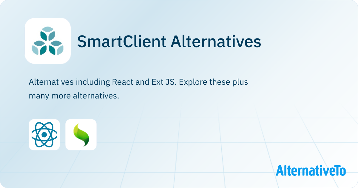 SmartClient Alternatives - Explore Similar Sites & Apps | AlternativeTo