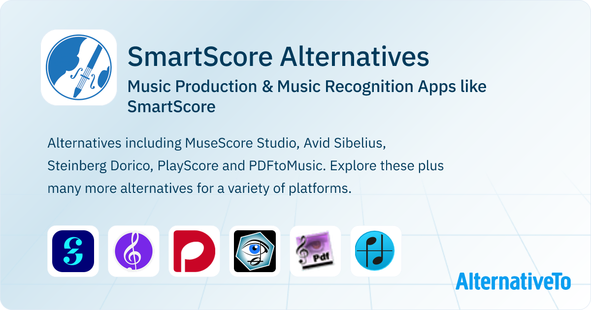 SmartScore Alternatives: Top 8 Music Production Apps | AlternativeTo