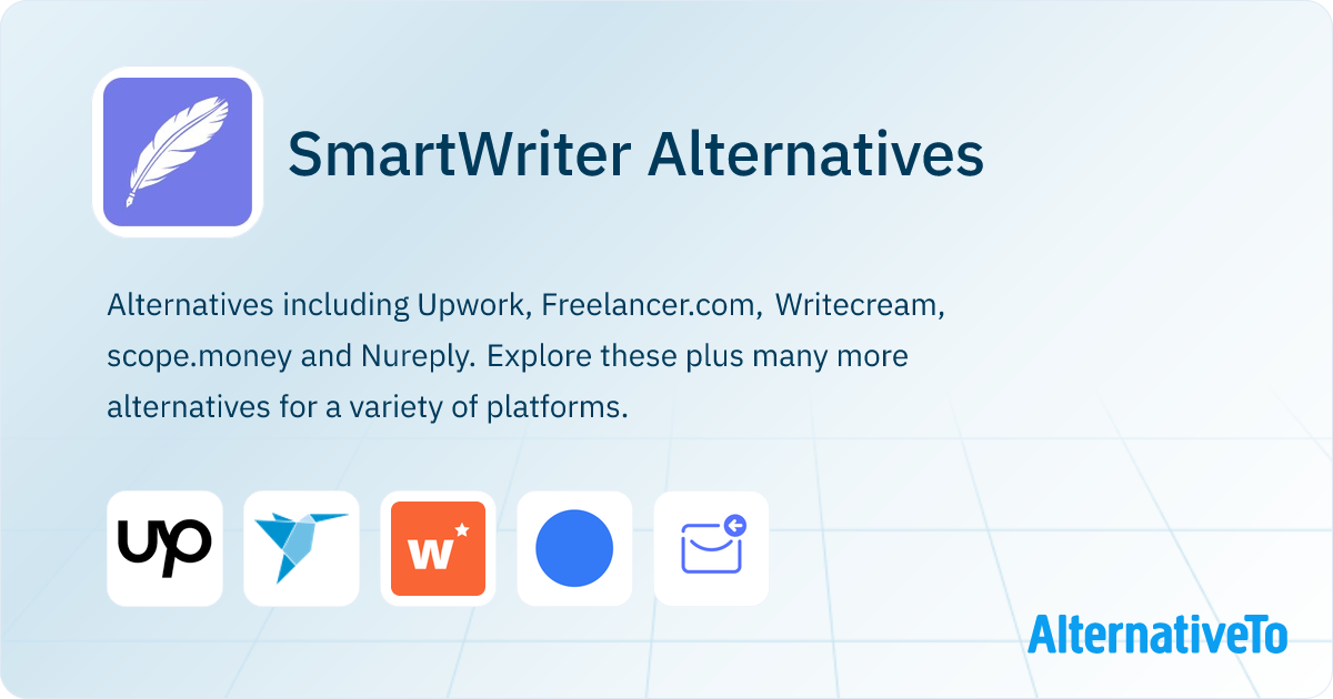 SmartWriter Alternatives - Explore Similar Sites & Apps | AlternativeTo